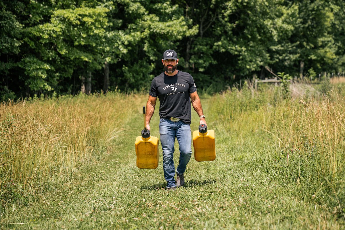 Froning Farms Logo Tee // Black